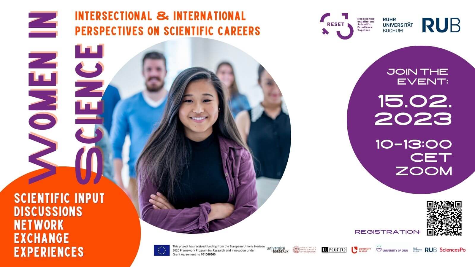 Women in Sciences - Online Event - RESET Project